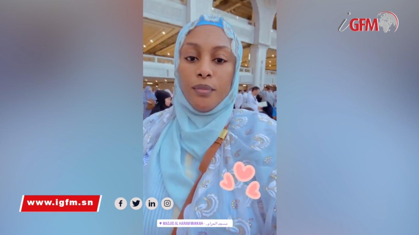 Devenue Mme Dieng, Adja rend grâce à Dieu