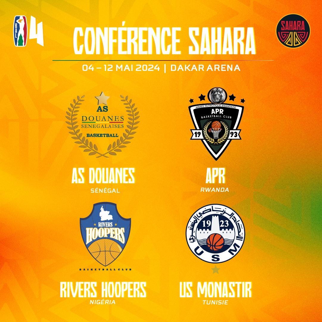 Basketball Africa League : le programme de la Conférence Sahara dévoilé