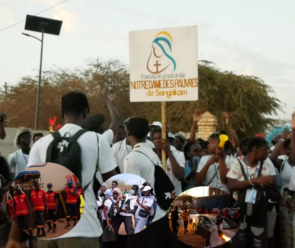 Impressionnant: Plus de 20 000 pèlerins Marchent vers Popenguine