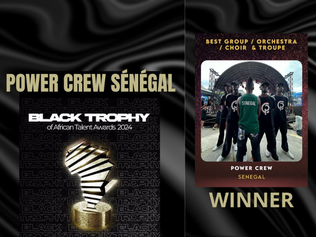 Power Crew Sénégal sacré meilleur groupe aux African Talent Awards 2024